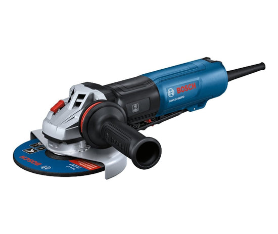 Bosch GWS14-60PD-RT 6 Inch Angle Grinder 13 Amp Corded Variable Speed ...