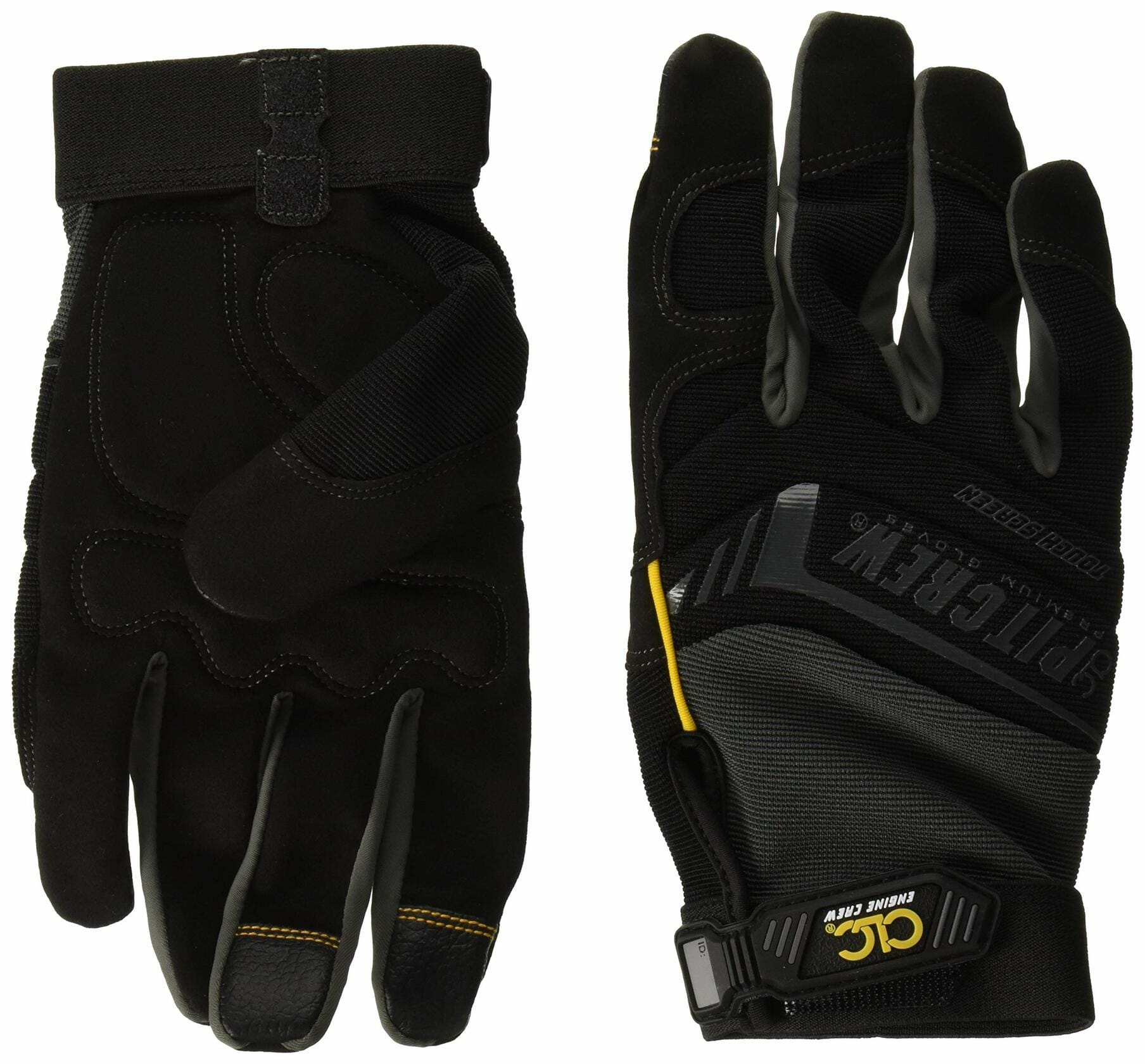 Custom Leathercraft Pit Crew Mechanic's Work Gloves 205BXL Size XL Tou ...