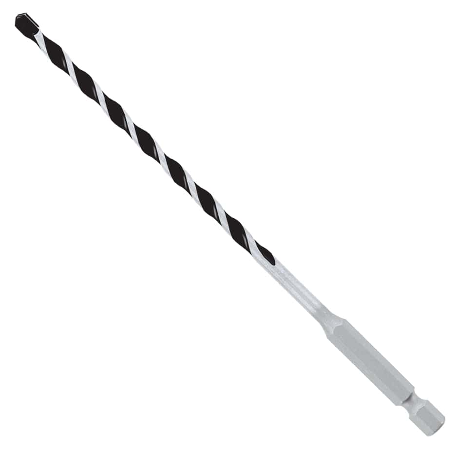 Diablo 3/16" x 6" Multi-Material Carbide Hammer Drill Bit for Tile Mas ...