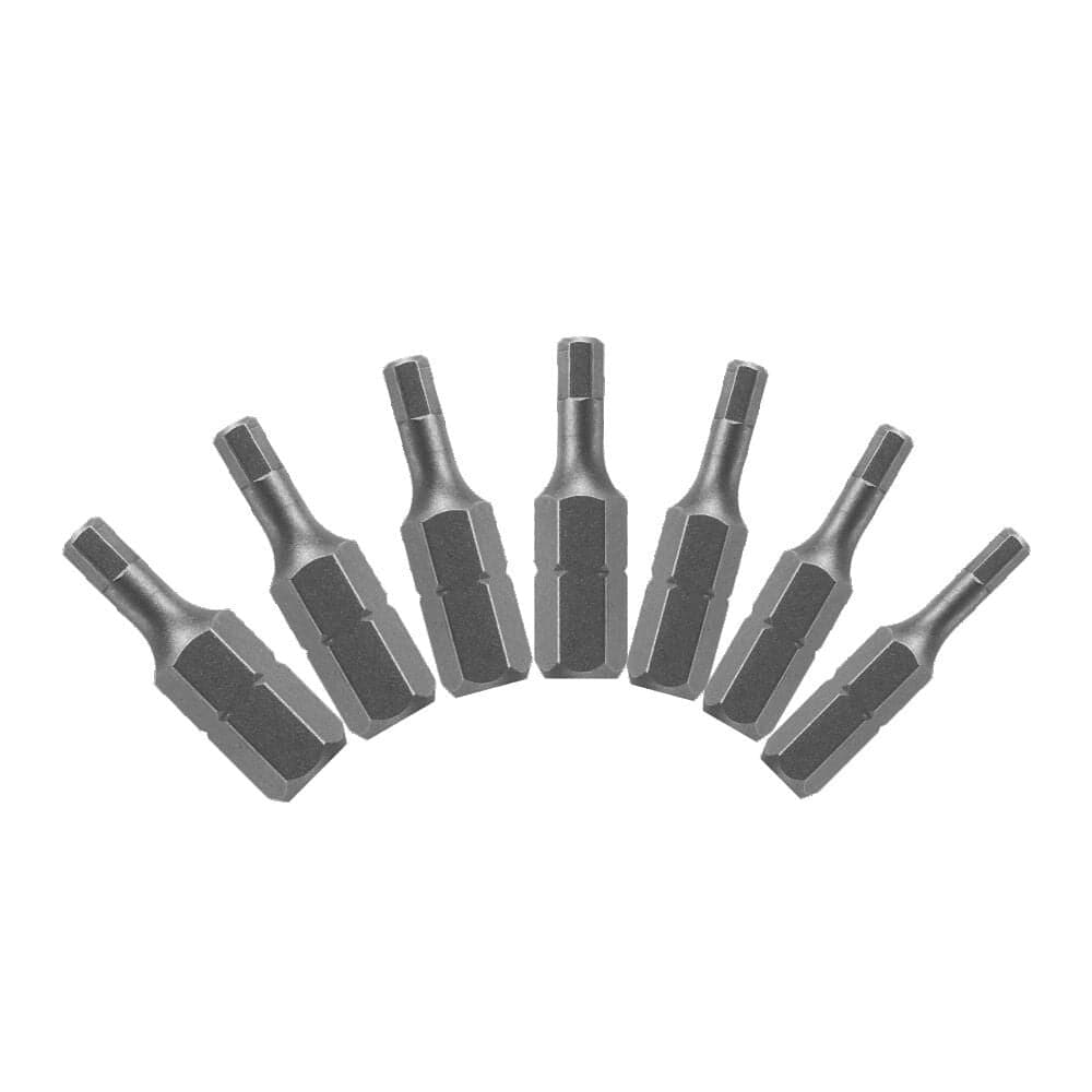 Diablo DHXV1-S7 7-Piece Hex Drive Bit Assorted Set 1-Inch Impact Stron ...