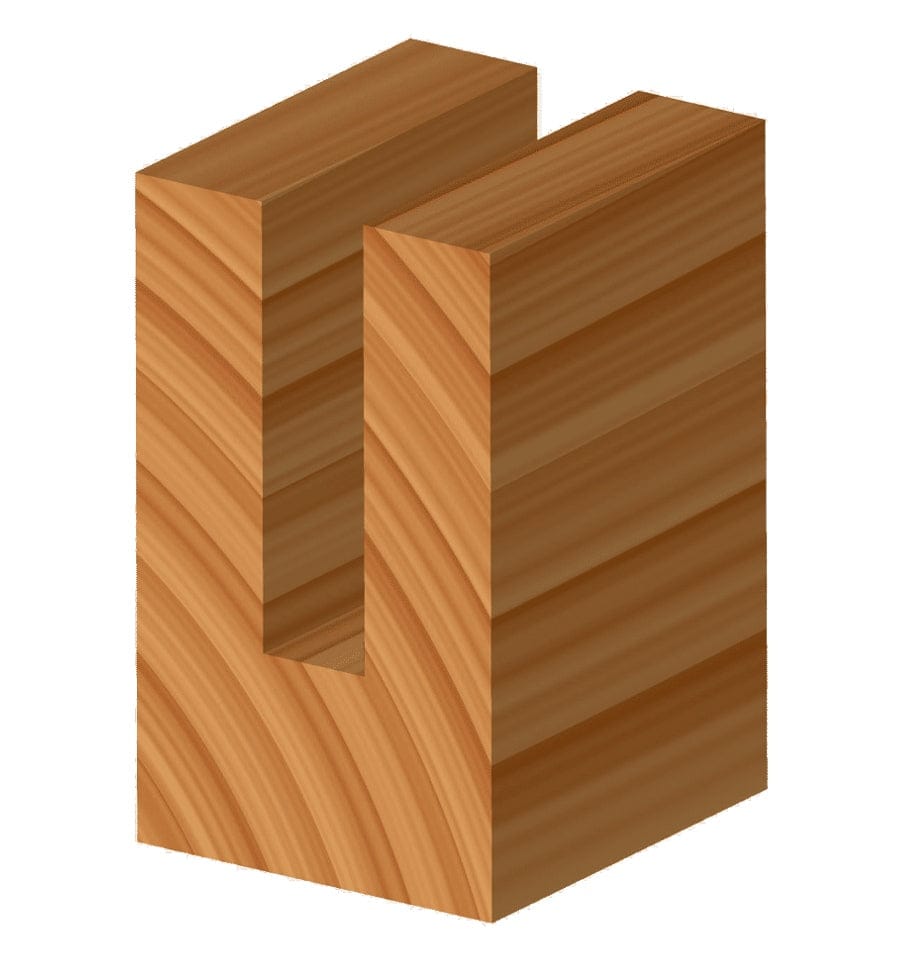 Freud 08-152 3/4 Inch Double Flute Straight Router Bit 3/8 Inch Shank ...