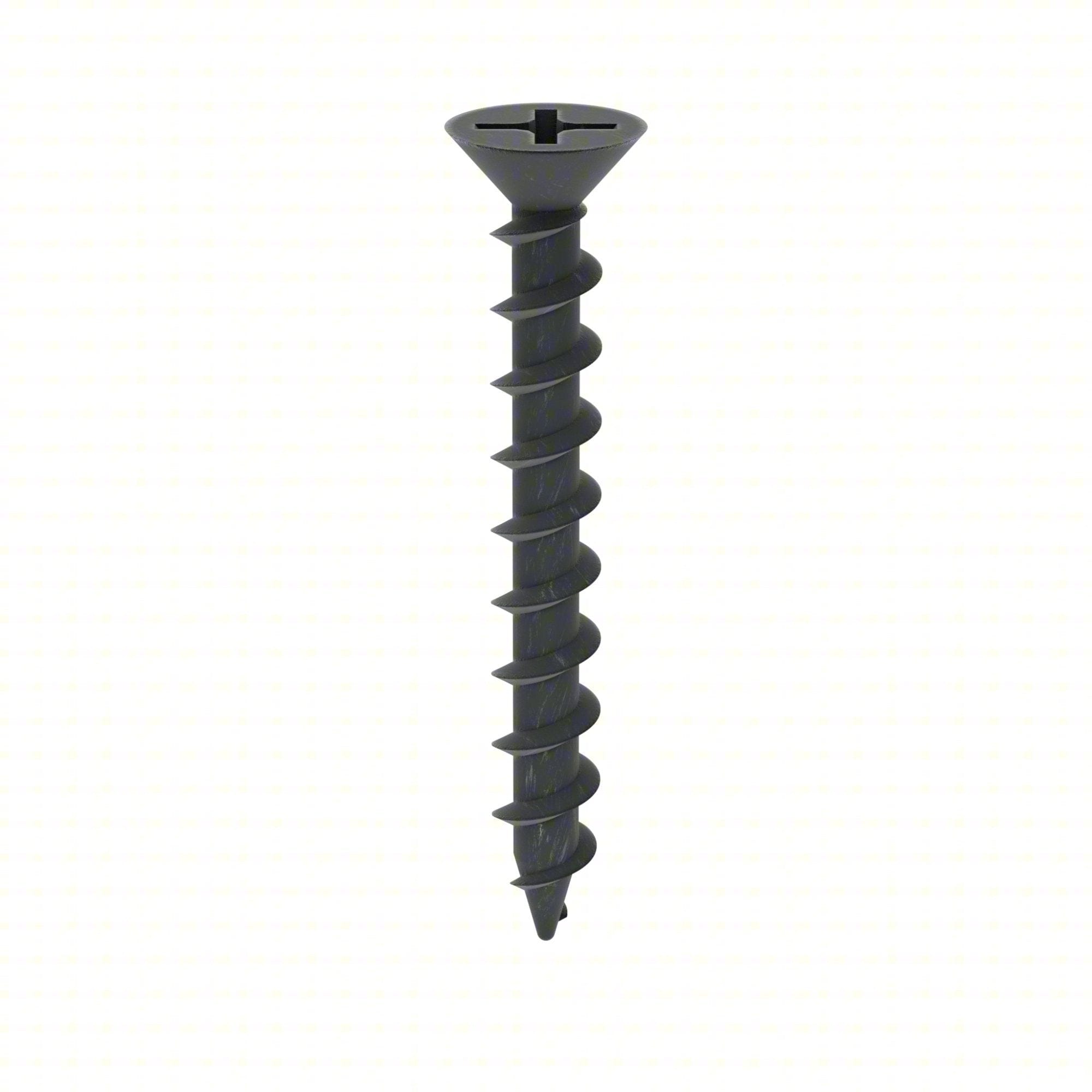 Zeus #6 x 1-5/8 Inch Fine Thread Drywall Screws 5 lb Box Black Phospha ...